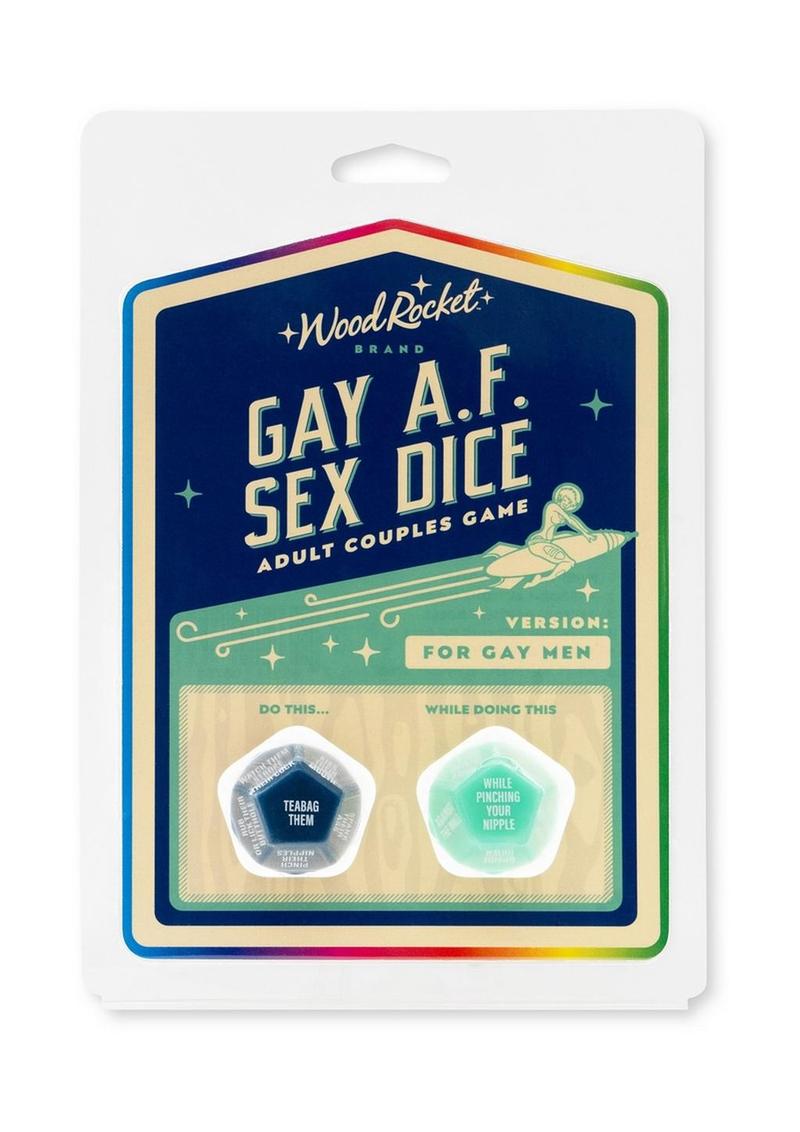 Gay Af Sex Dice Gay Men Chazzy Couples Boutique