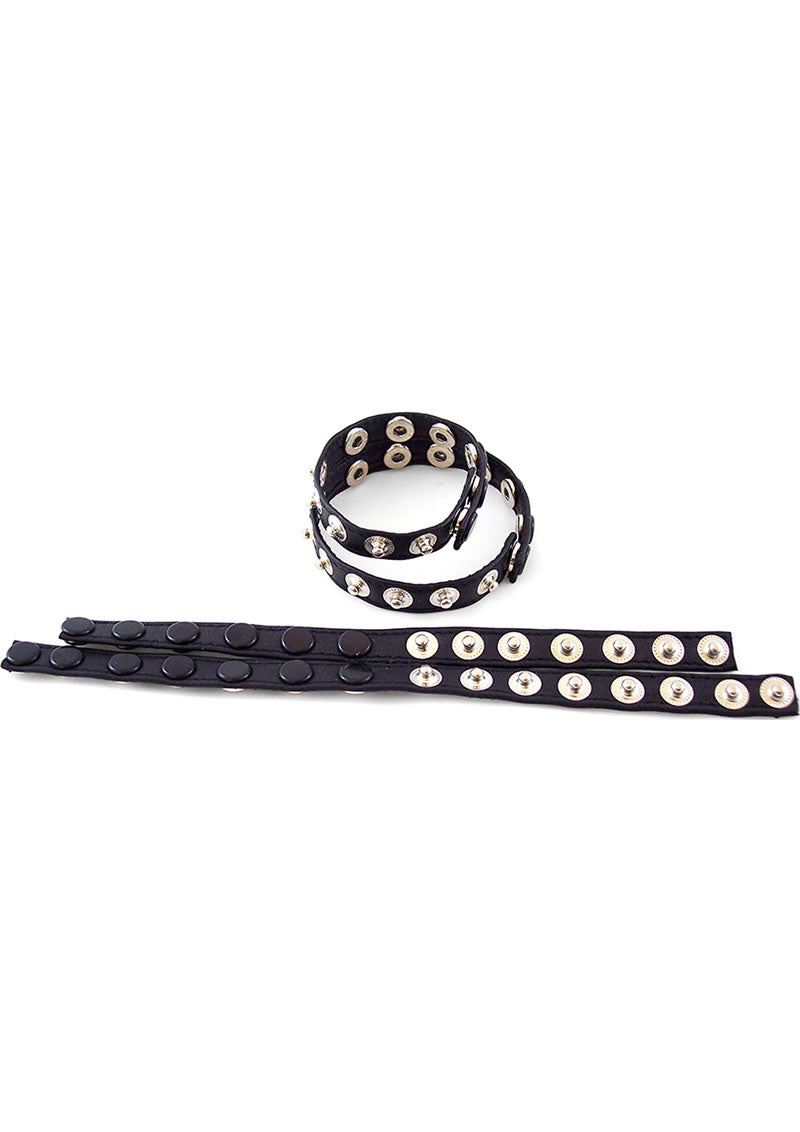 Rouge Multi Snap Leather Double Cock Strap – Chazzy Couples Boutique